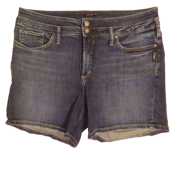 Silver Jeans | Shorts | Silver Jeans Suki Curvy Fit Mid Rise Denim Jean ...
